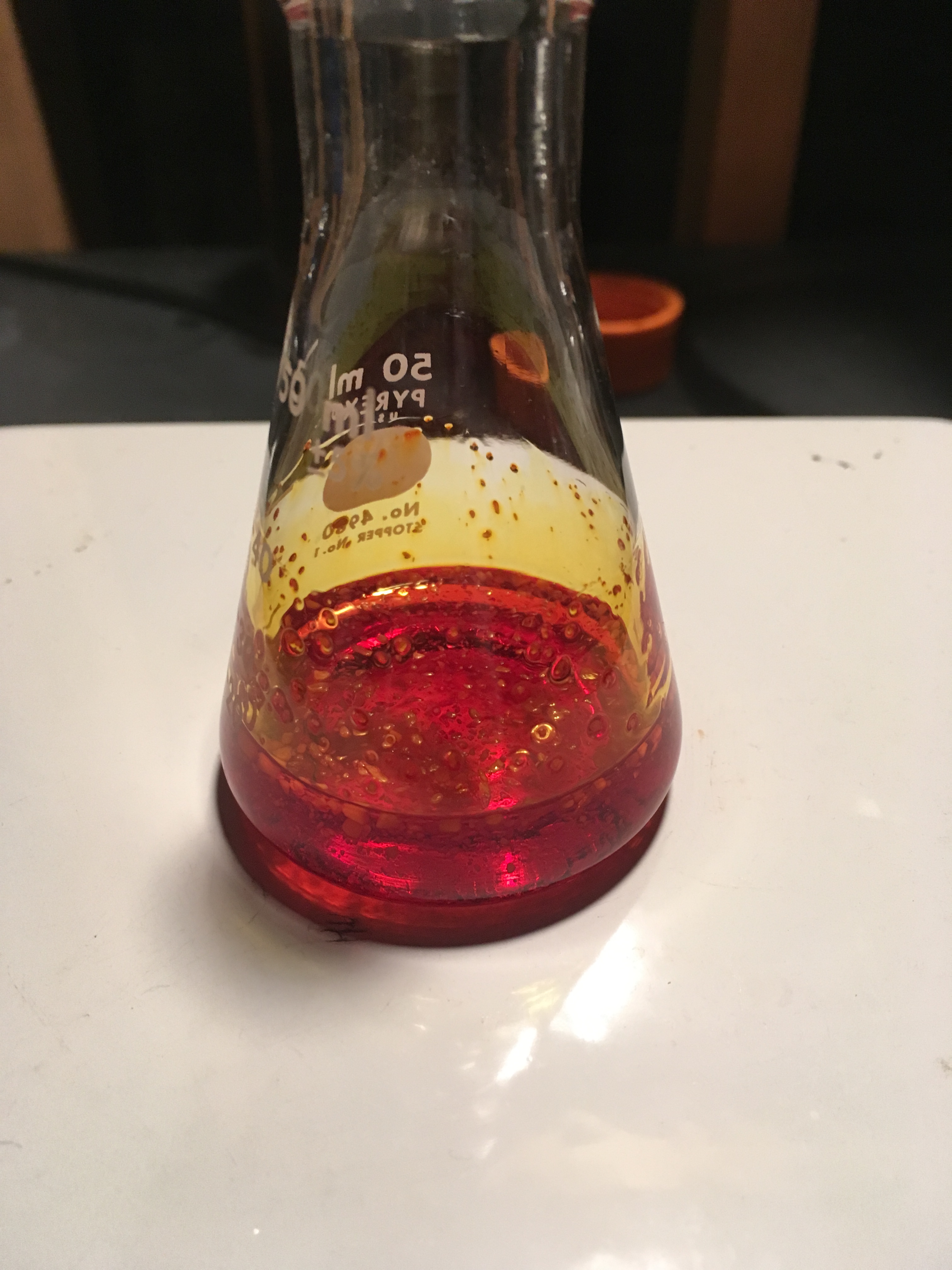 Failed synthesis of Martius yellow | Texium